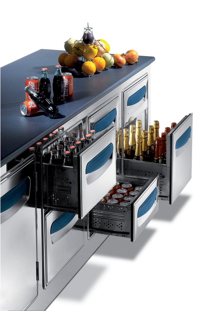 Refrigerated counters low temperature - Priolinox S.p.a.